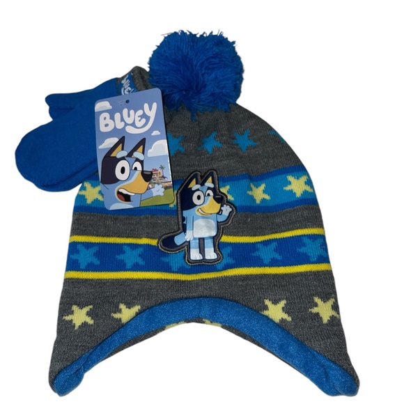 Other | Nwt Bluey Hat And Gloves Set | Poshmark